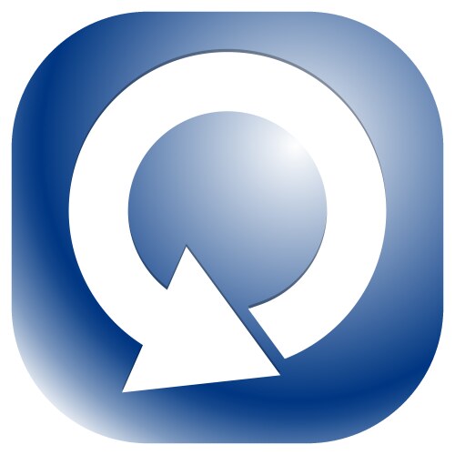 Circular 360 degree arrow icon phase cycle Vector Image