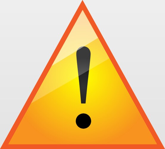 Danger sign Royalty Free Vector Image - VectorStock