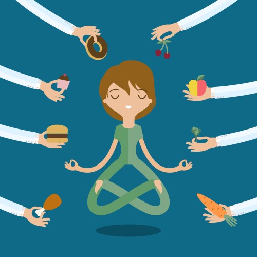 Healthy Food Choice Vector Images (over 4,000)