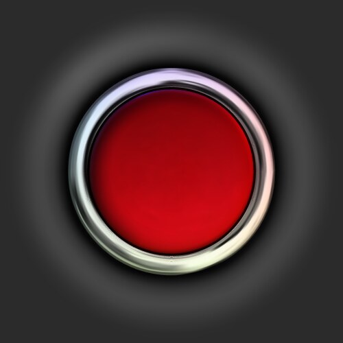 Sports red car front view Royalty Free Vector Image