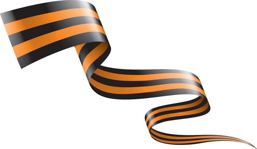 Saint george ribbon Royalty Free Vector Image - VectorStock