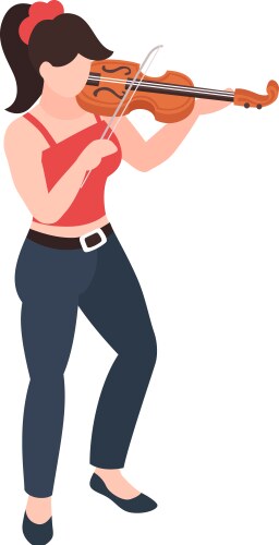 One musician singing Royalty Free Vector Image