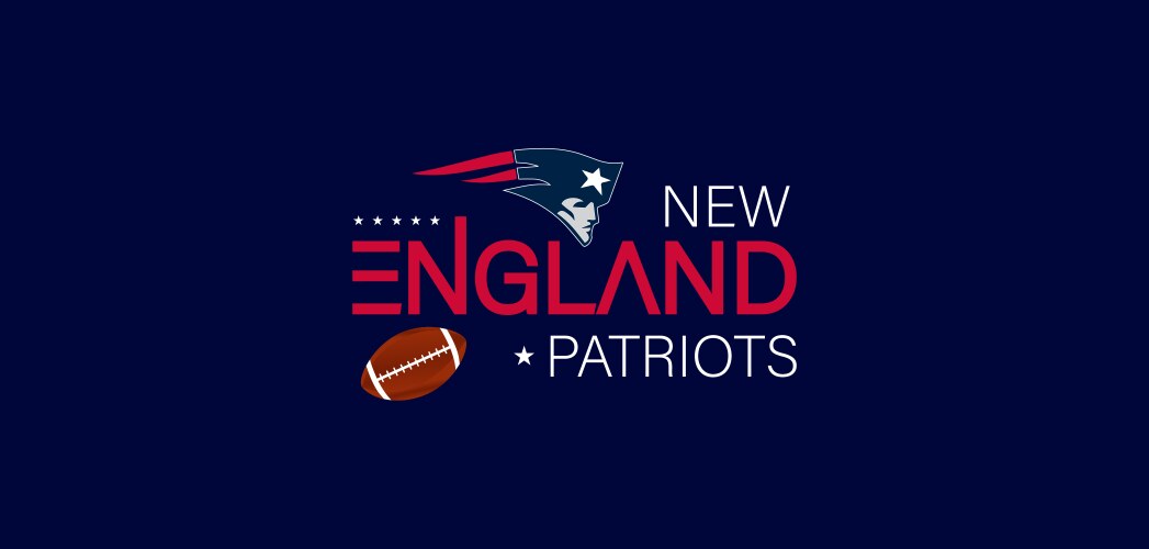 A visual tribute stunning design for new england Vector Image