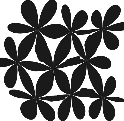 Abstract whimsical flower background Royalty Free Vector