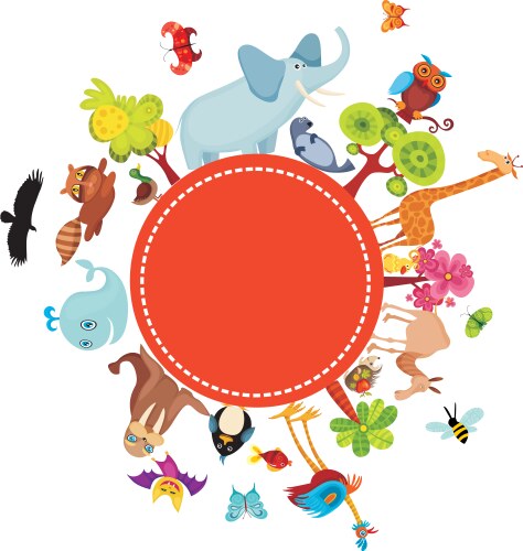 Cute sleep walrus with heart Royalty Free Vector Image