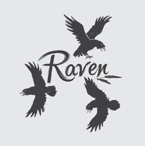 Raven Vector Images (over 8,800)