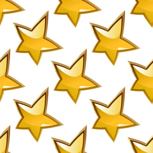 Holographic star pattern Royalty Free Vector Image