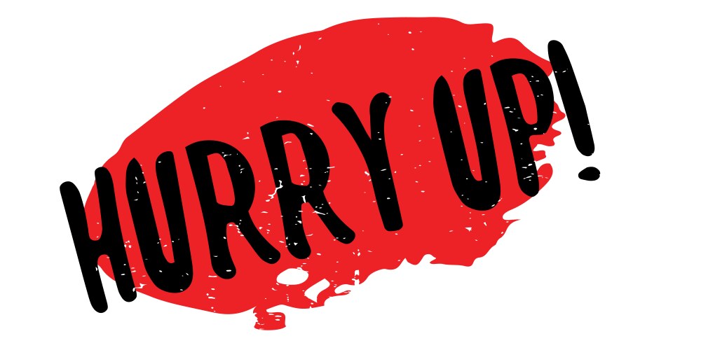 Hurry Up Symbol Vector Images (over 870)