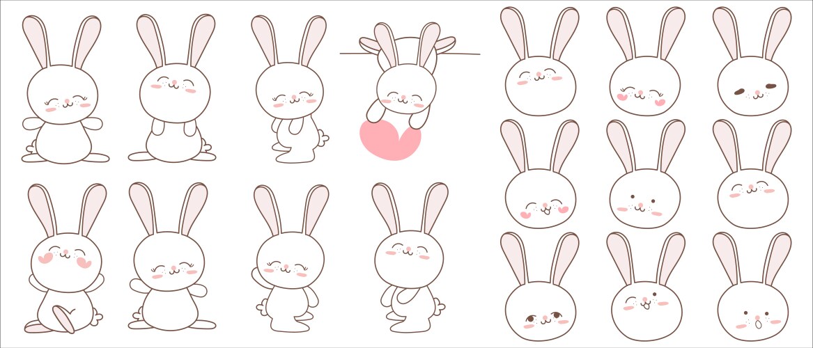 Sad Rabbit Vector Images (over 730)