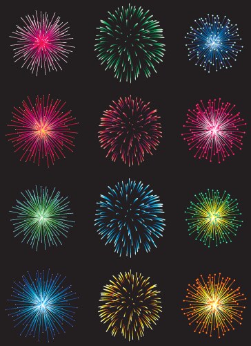 Fireworks Vector Images (over 140,000)