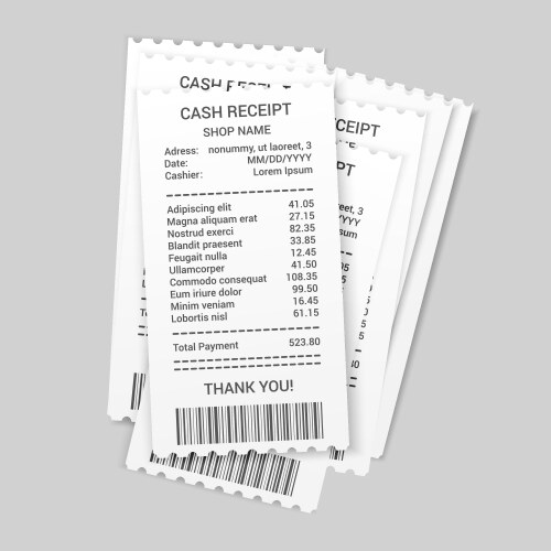 Receipts Vector Images (over 41,000)