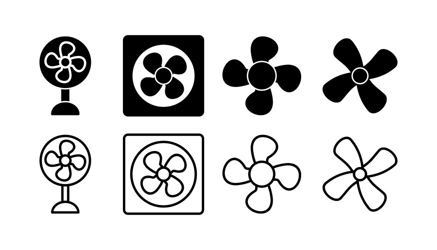 Ceiling Fan Symbol Vector Images (over 1,500)