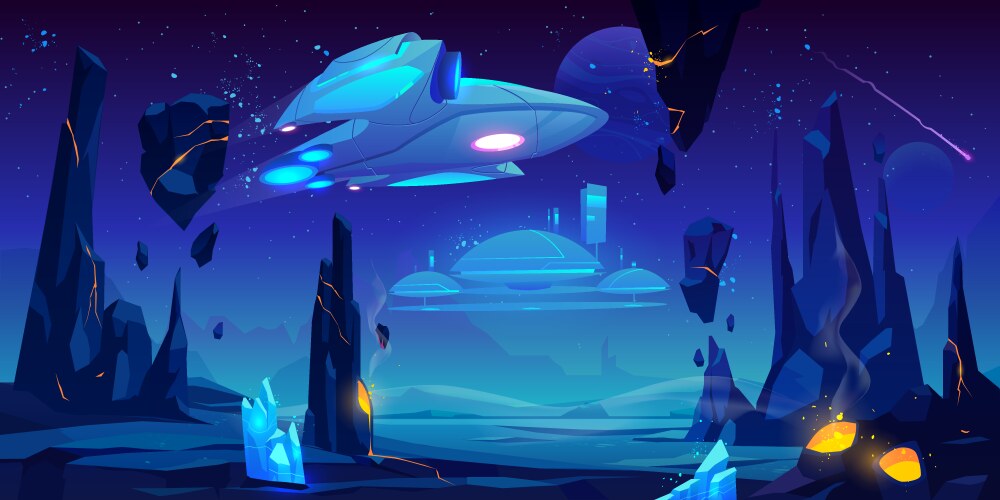 Alien Spaceship Vector Images (over 30,000)