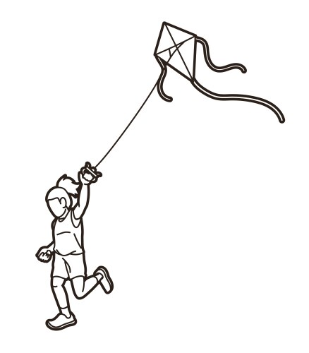 Kite Outline Vector Images (over 3,000)