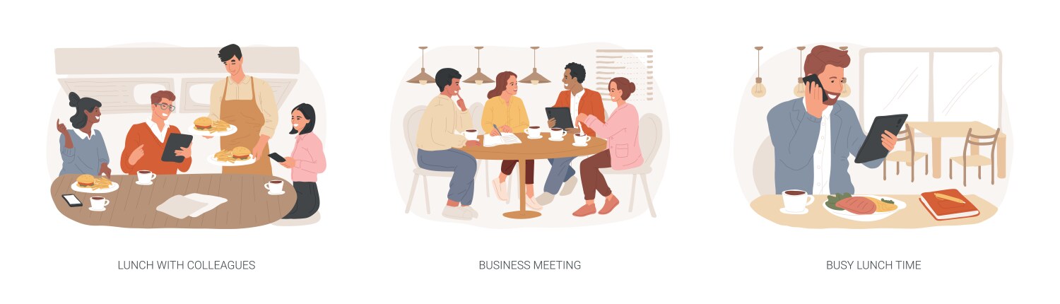 Lunch Cartoon Vector Images (over 100,000)