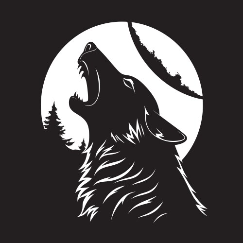Werewolf Shadow Wolf Vector Images (over 250)