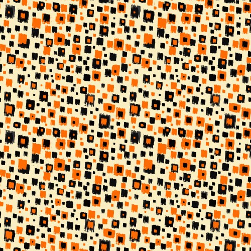 Seamless brushpen textile doodle pattern grunge Vector Image