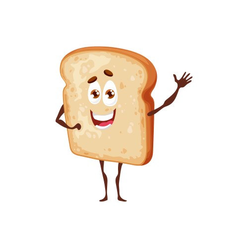 Toast emoji set Royalty Free Vector Image - VectorStock