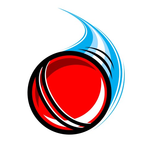 Cricket ball man Royalty Free Vector Image - VectorStock