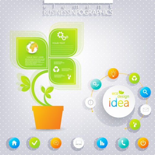 Leaf Graph Infographic Vector Images (over 1,600)