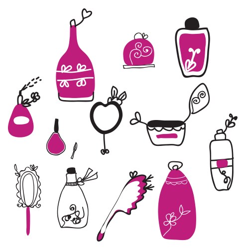 Perfume cartoon Vector Images & Graphics for Commercial Use | VectorStock