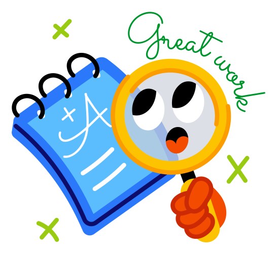 Great result Royalty Free Vector Image - VectorStock