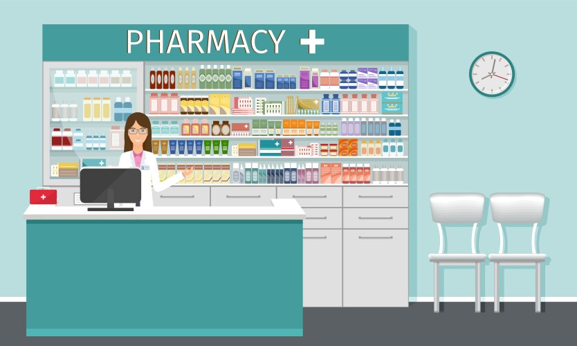 Drugstore Background Vector Images (over 6,000)