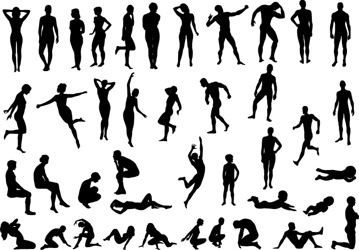Human Body Outline Vector Images (over 47,000)