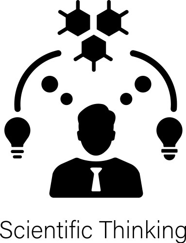 Analytical thinking Royalty Free Vector Image - VectorStock