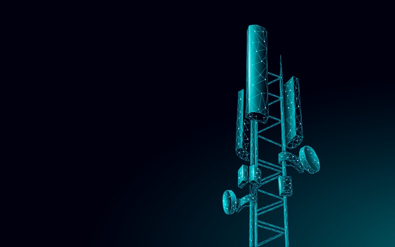 Base Station Tower Vector Images (over 380)