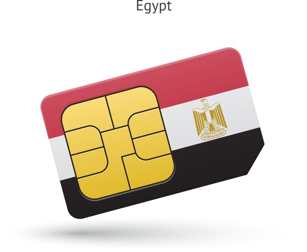 3d flag of egypt Royalty Free Vector Image - VectorStock