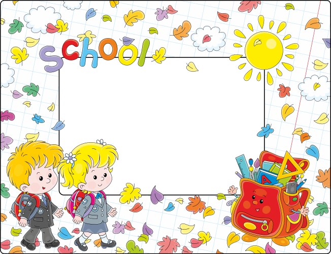 School Border Frame Vector Images (over 14,000)
