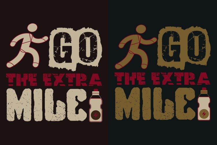 Extra Mile Vector Images (15)