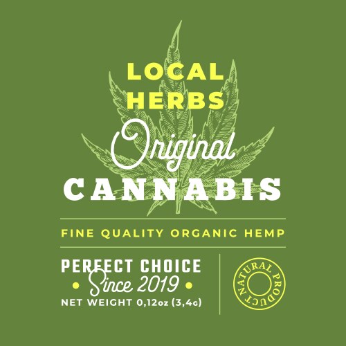 Thc Label Vector Images (over 1,600)