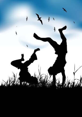 Boys Playing Sports Vector Images (over 25,000)