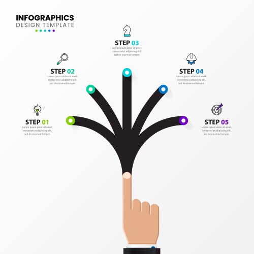 Infographic 5 Parts Vector Images (over 6,700)
