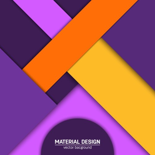 Material design background abstract Royalty Free Vector