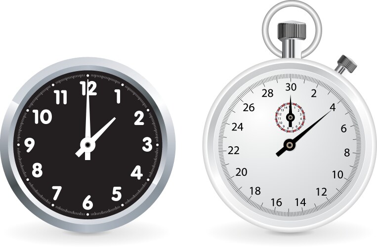 Wall clock with cuckoo dial and hands pendulum Vector Image