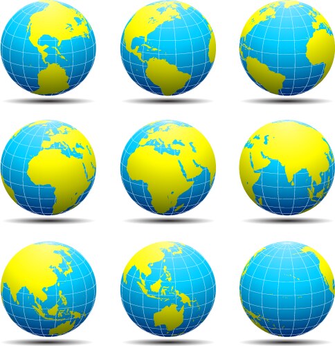 Globe Royalty Free Vector Image - VectorStock