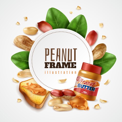 Peanut butter Royalty Free Vector Image - VectorStock