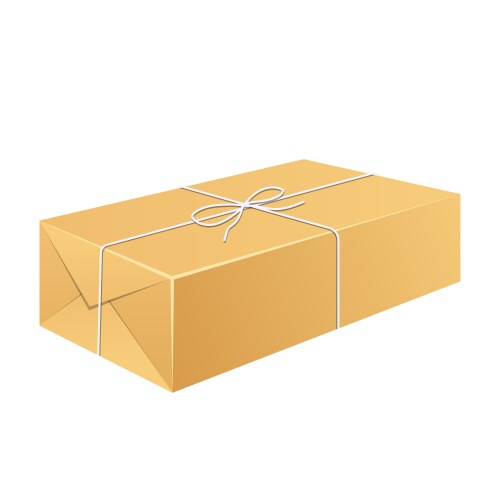 Parcel box Royalty Free Vector Image - VectorStock