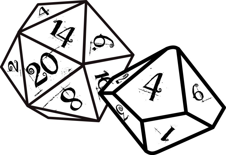 Rpg Dice Vector Images (over 490)