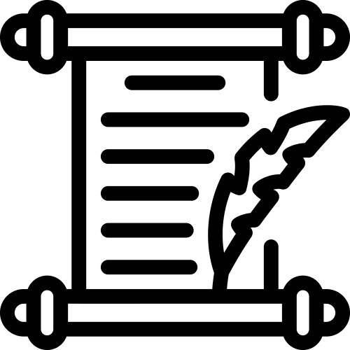 Paper scroll Royalty Free Vector Image - VectorStock