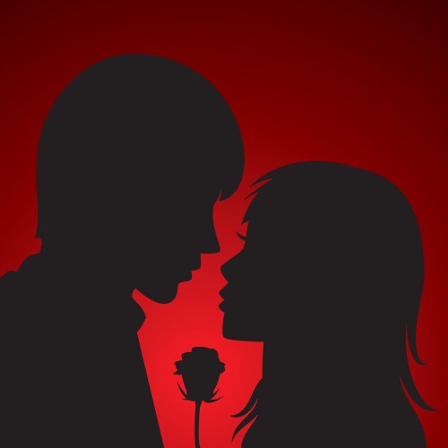 Young love Royalty Free Vector Image - VectorStock