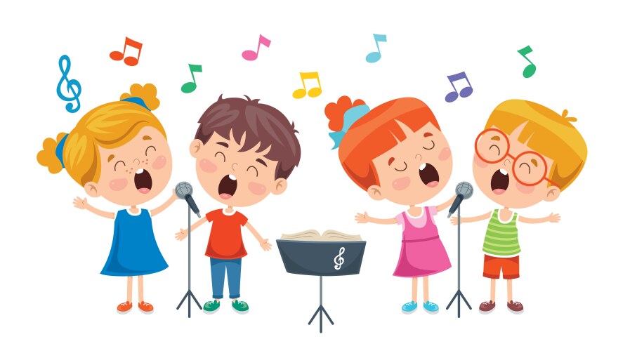 Children music Royalty Free Vector Image - VectorStock