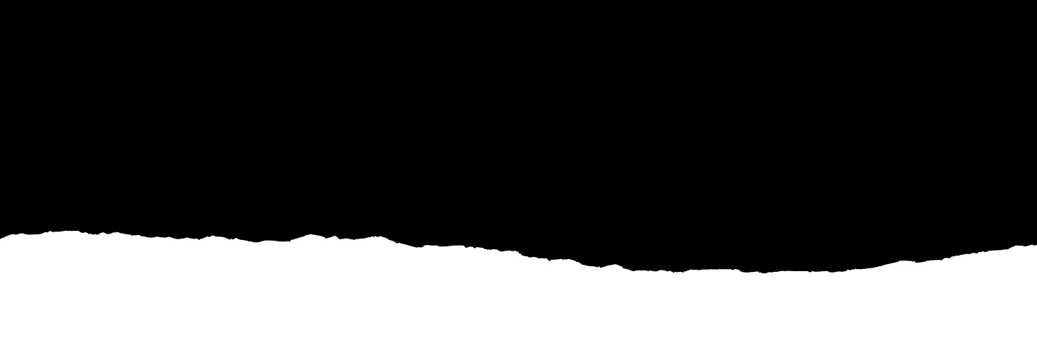 Black torn paper borders Royalty Free Vector Image