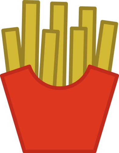 French Fries Outline Vector Images (over 4,700)