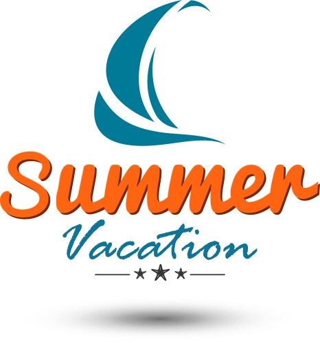 Summer logo Royalty Free Vector Image - VectorStock