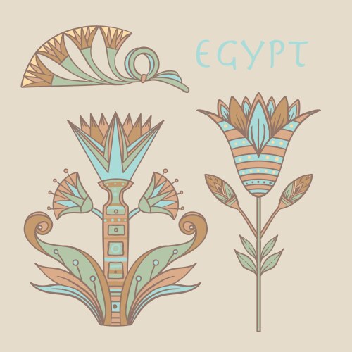 Egyptian Lotus Vector Images (over 710)