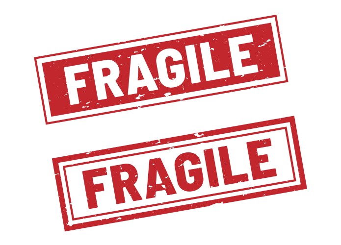 Fragile Sign Vector Images (over 30,000)